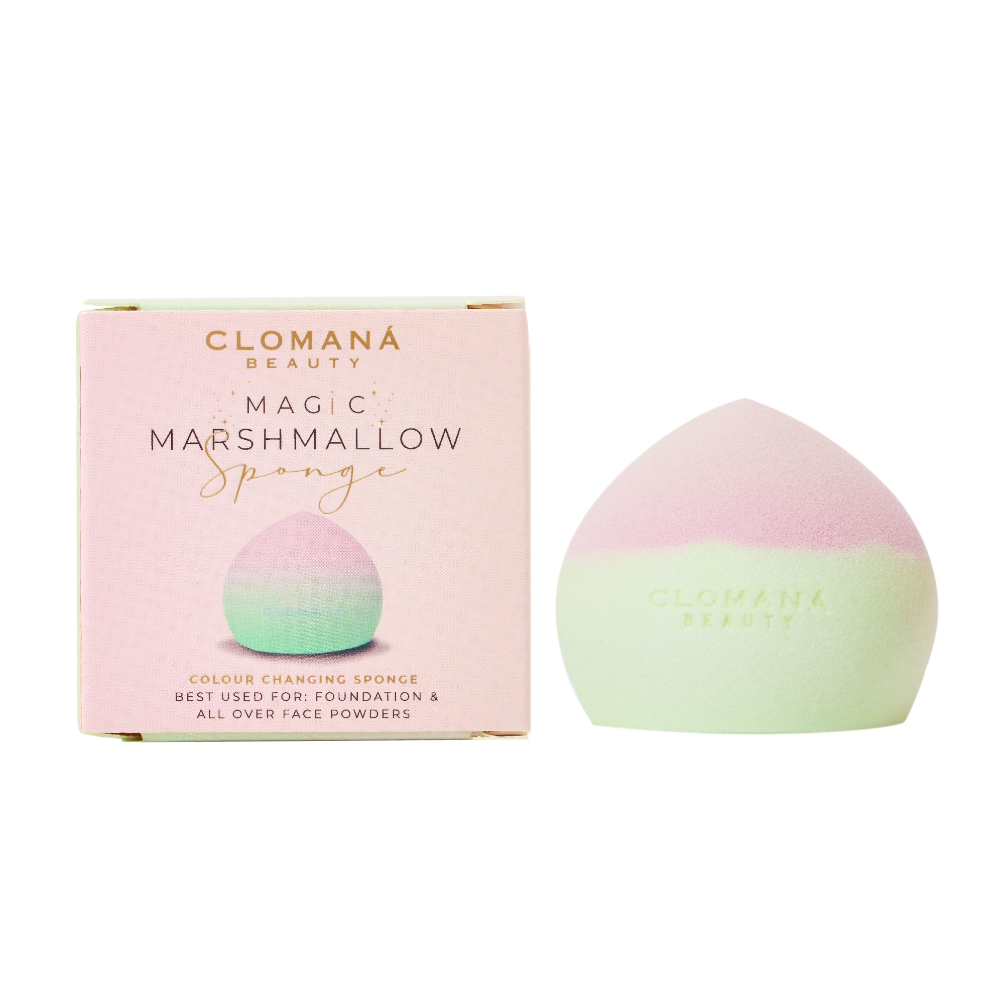 Magic Marshmallow Sponge - Shape 2 – CLOMANÁ Beauty