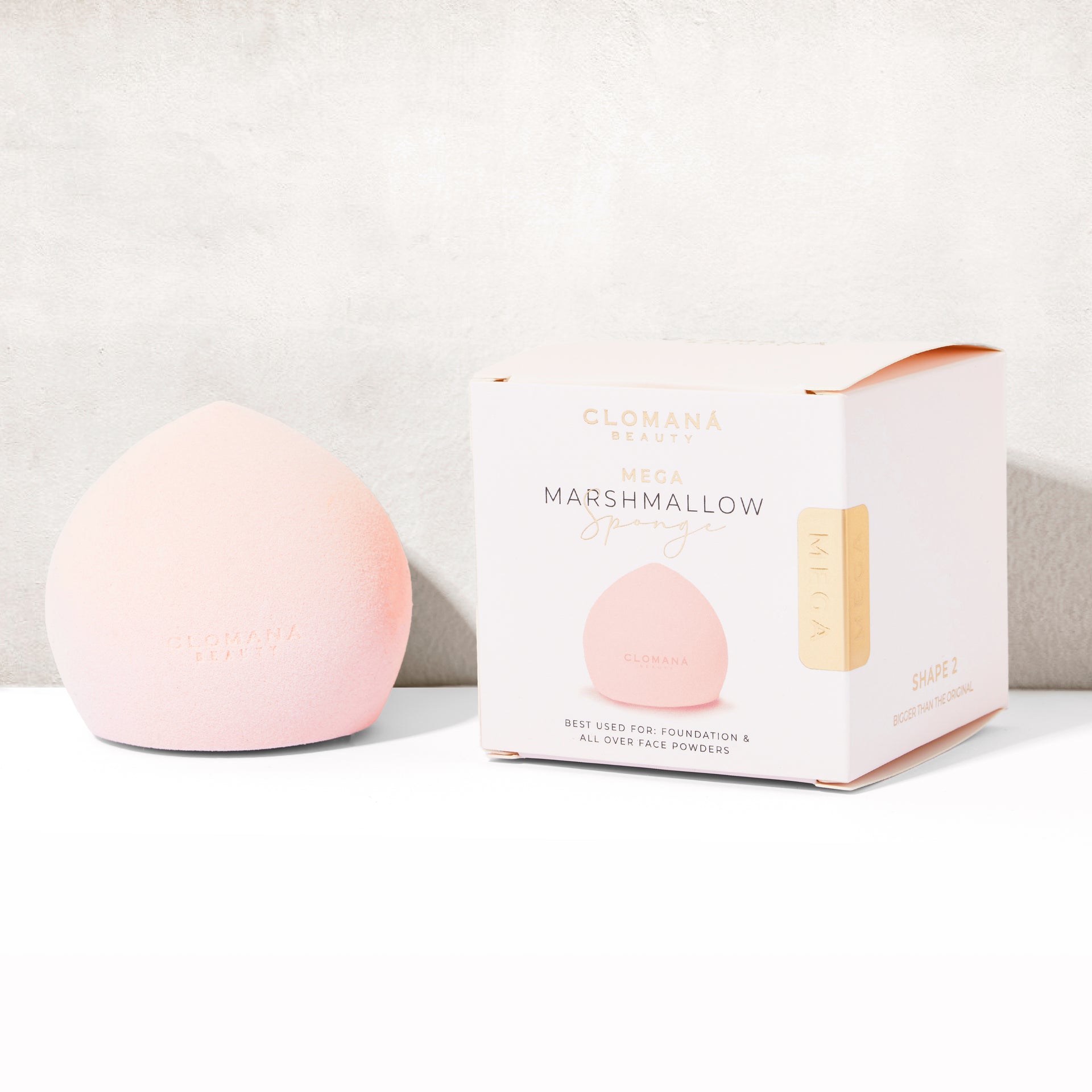 Mega Marshmallow Sponge - Shape 2 – CLOMANÁ Beauty