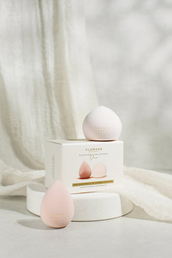 Marshmallow Makeup Sponge Duo – CLOMANÁ Beauty